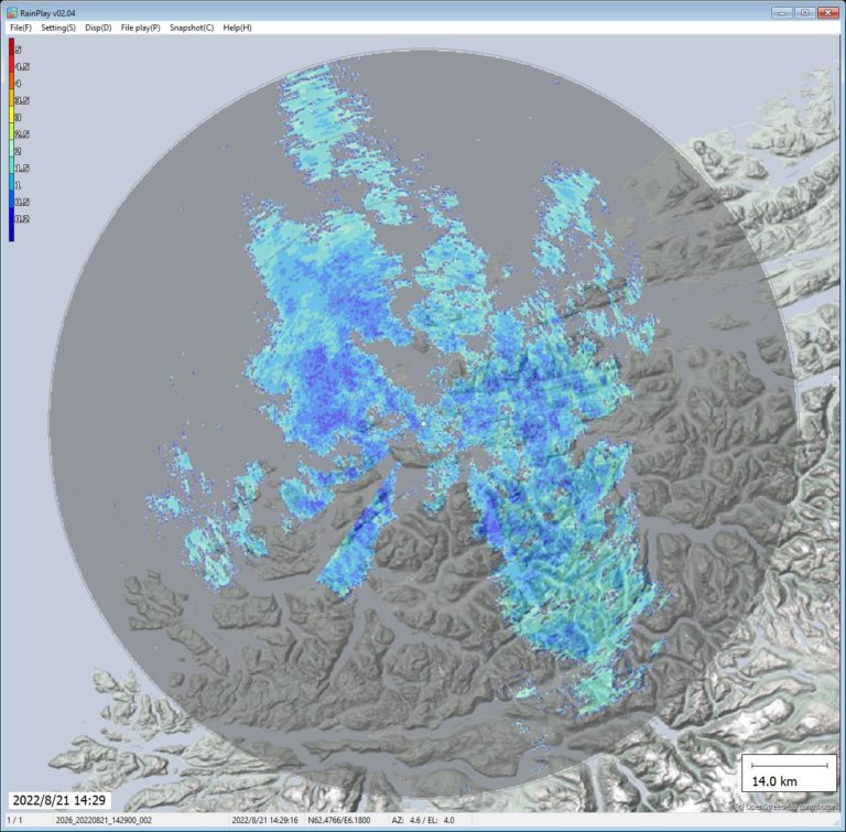 Weather radar outputs - Furuno Norge AS