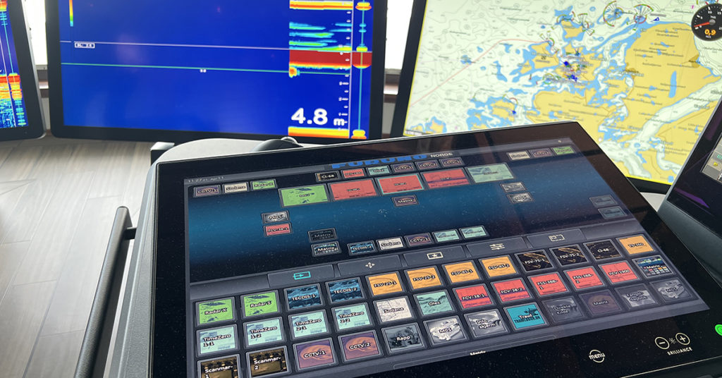 BlueBridge™ skjermstyring effektiviserer broen om bord i MS Gollenes ...