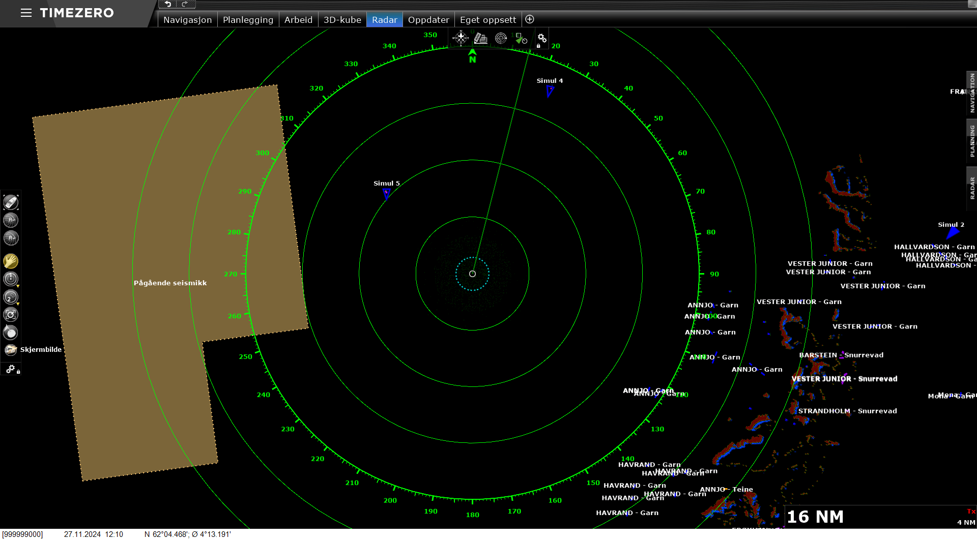 TimeZero har fått utvidet BarentsWatch integrasjon - Furuno Norge AS